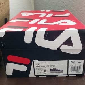 Fila | Shoes | Fila Canvas Platform Sneaker | Poshmark